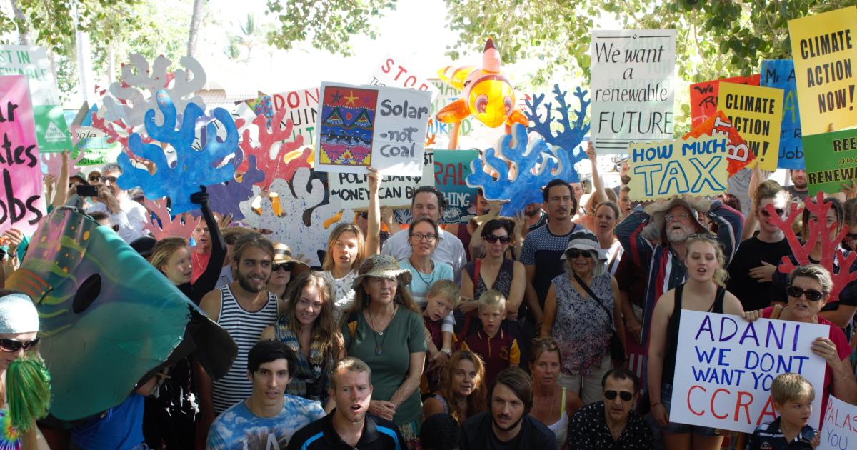 Coral Not Coal - Australian Activists Fight To Save the Great Barrier Reef